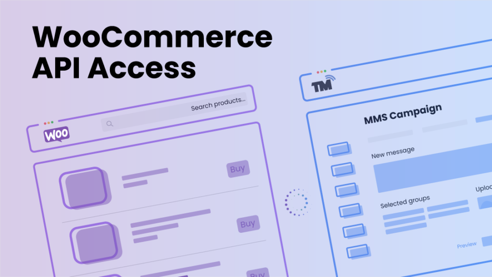 WooCommerce API Access – Textmunication
